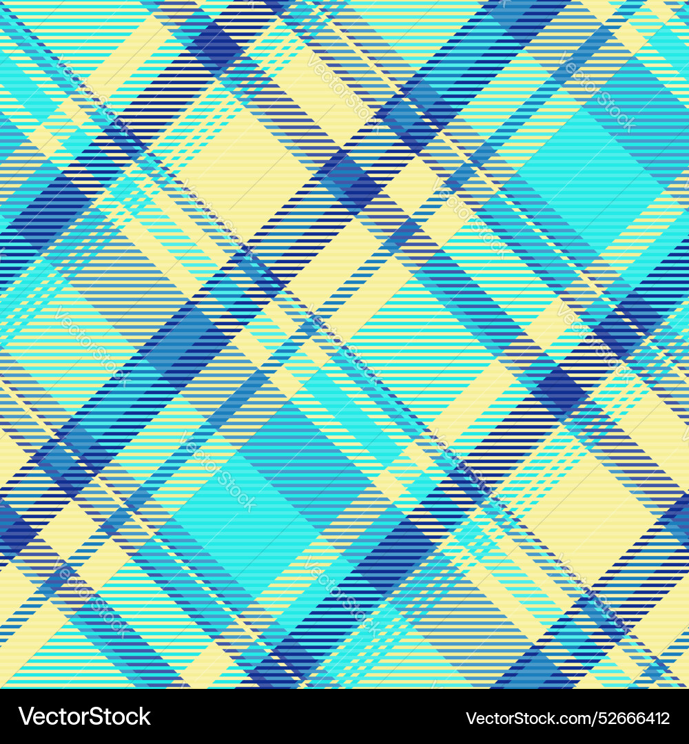 Top tartan pattern textile gold fabric seamless Vector Image