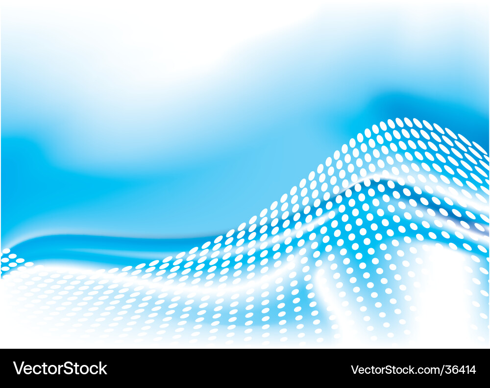 Fluid Swirls - Blue Gradient Royalty Free Vector Image