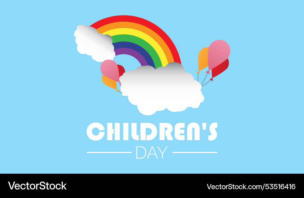 Children day Royalty Free Vector Image - VectorStock