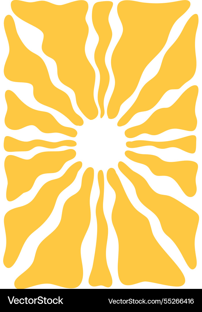 Radiant Sunburst Banner Royalty Free Vector Image