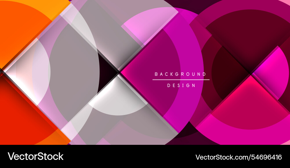 Target circle geometric abstract shapes Royalty Free Vector