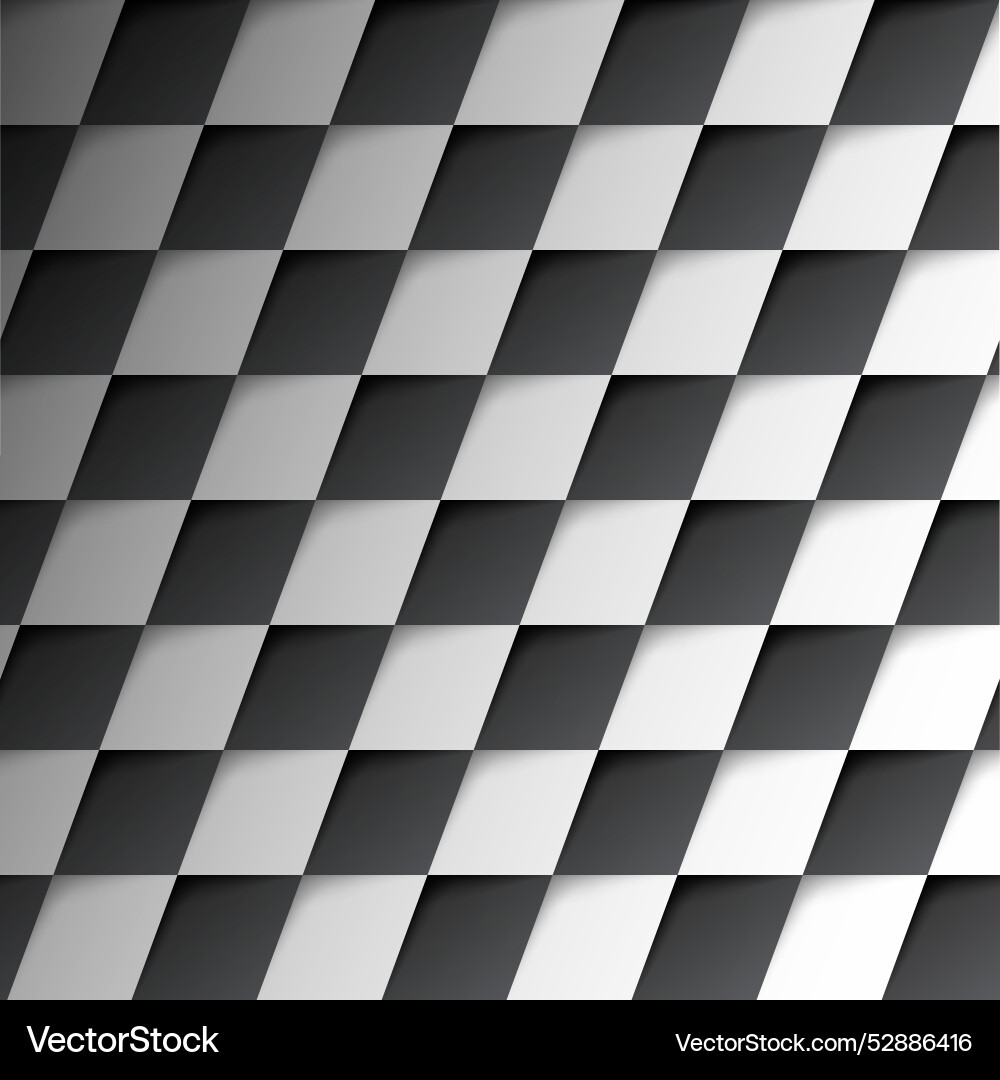 White checkered gradient background Royalty Free Vector