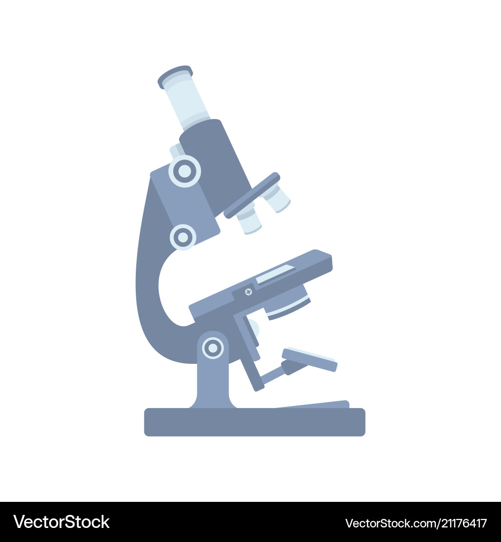 Microscope Royalty Free Vector Image - VectorStock