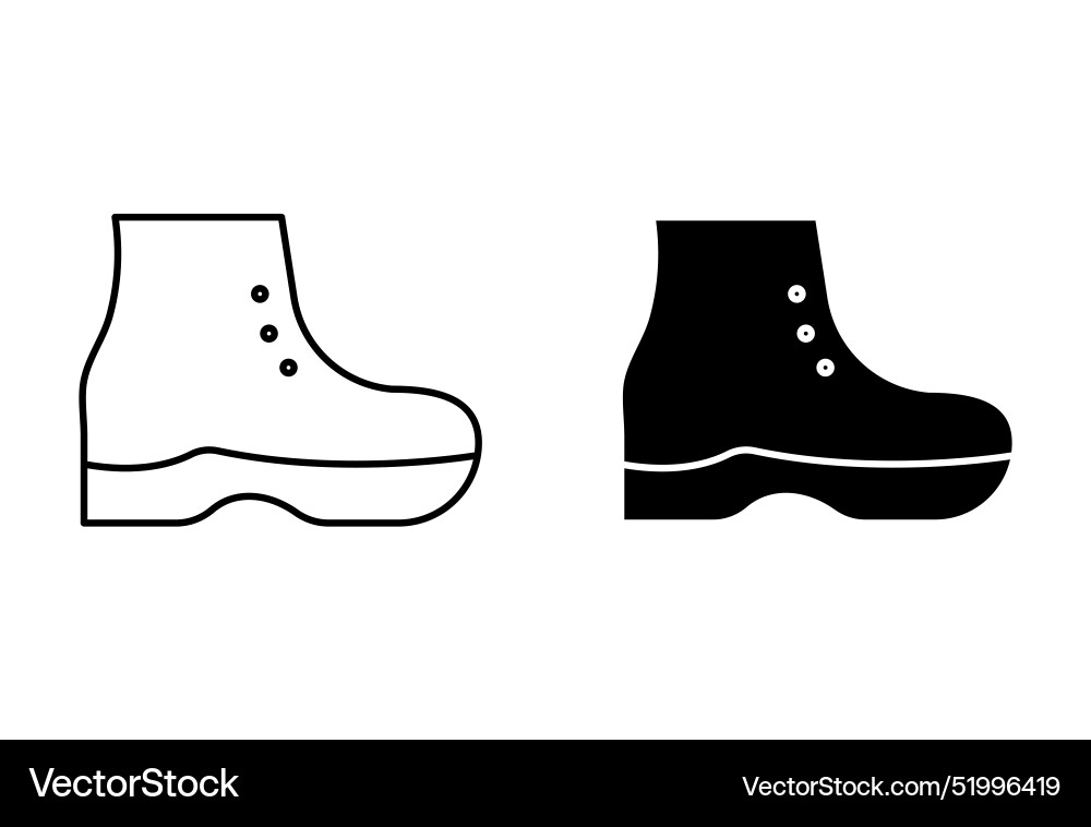 Brisk boot icon Royalty Free Vector Image - VectorStock