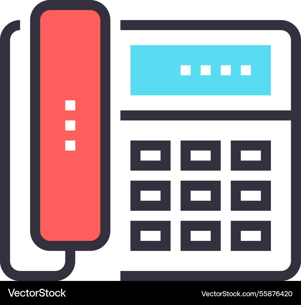 Telephone Royalty Free Vector Image - VectorStock