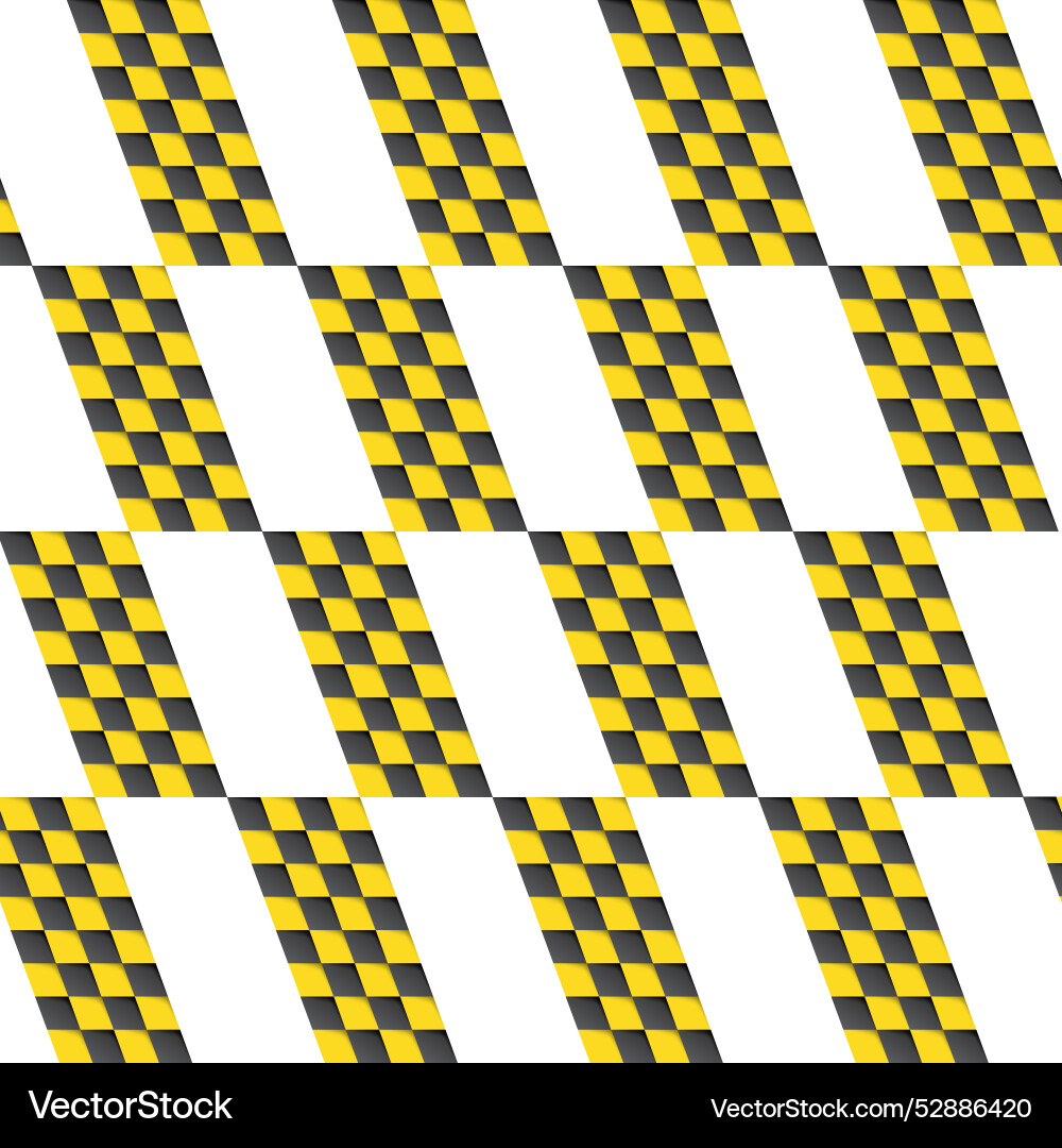 Yellow checkered gradient wallpaper Royalty Free Vector