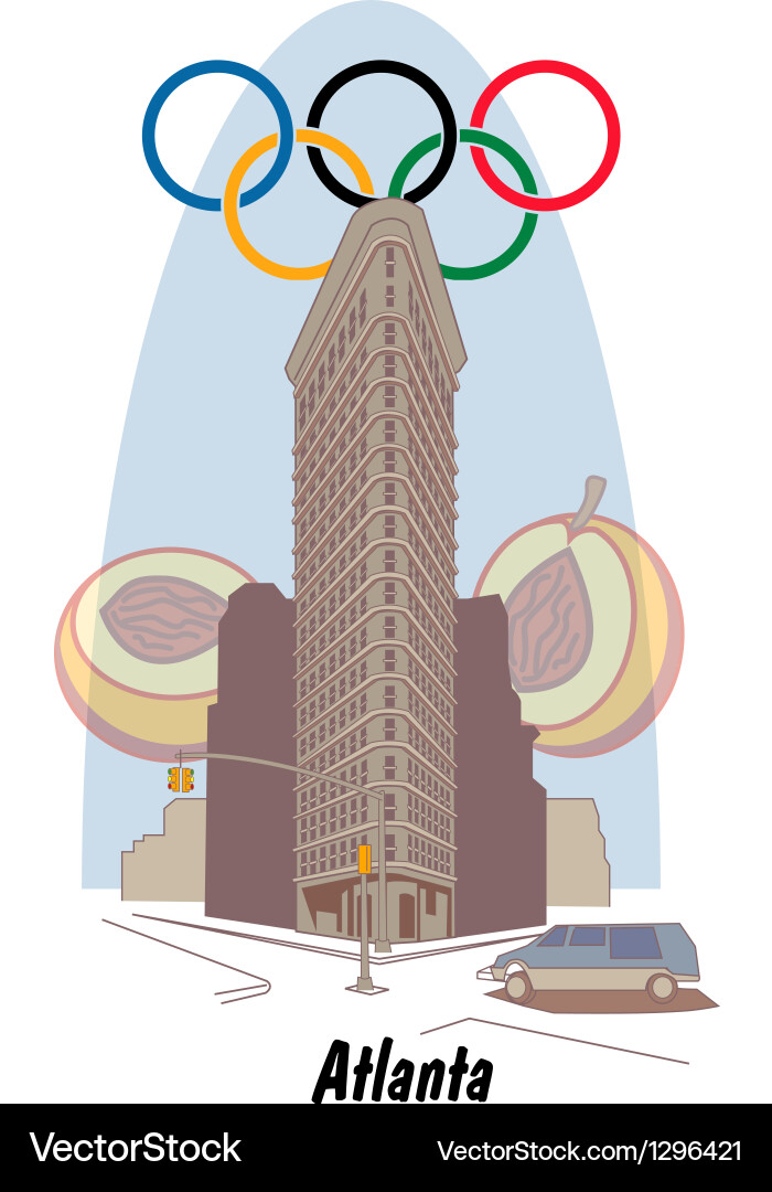 Atlanta Royalty Free Vector Image - VectorStock