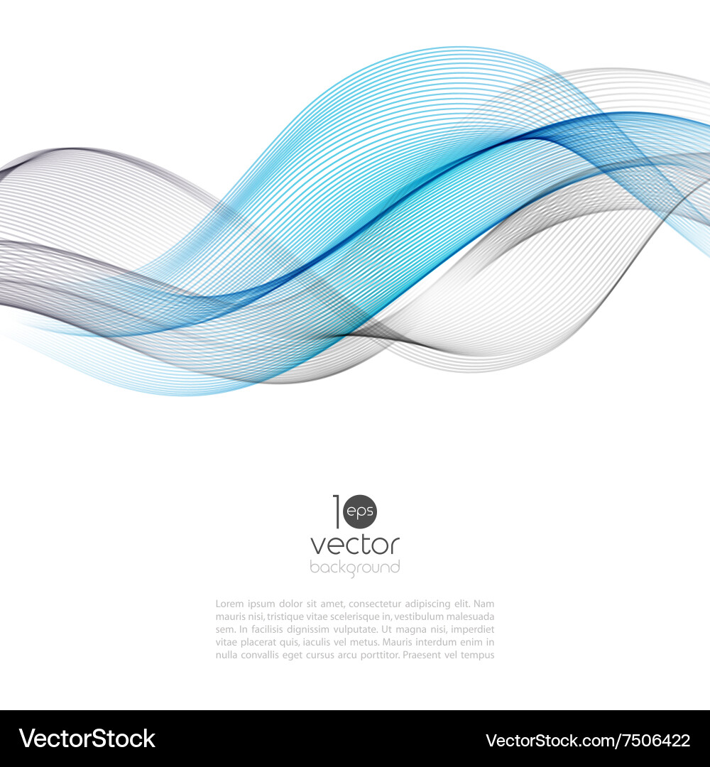 Abstract motion wave Royalty Free Vector Image