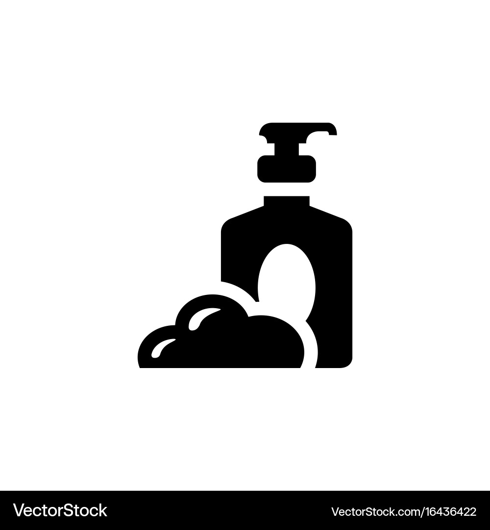 Liquid soap icon Royalty Free Vector Image - VectorStock