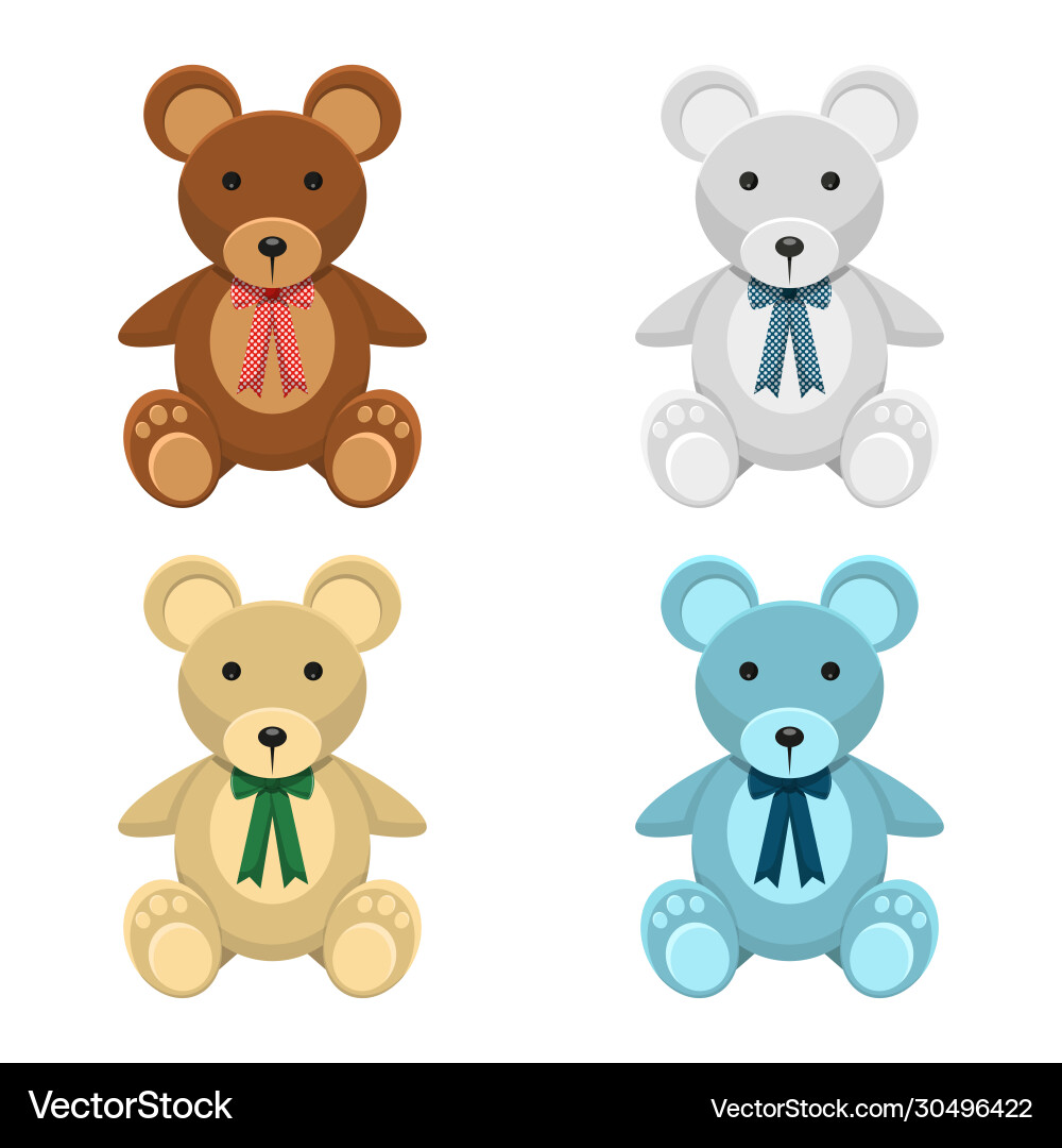Teddy bear Royalty Free Vector Image - VectorStock