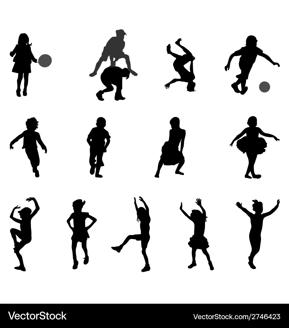 Children Royalty Free Vector Image - VectorStock