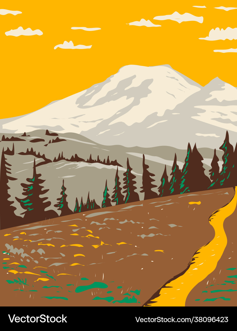 Mount Rainier Vector Images (72)