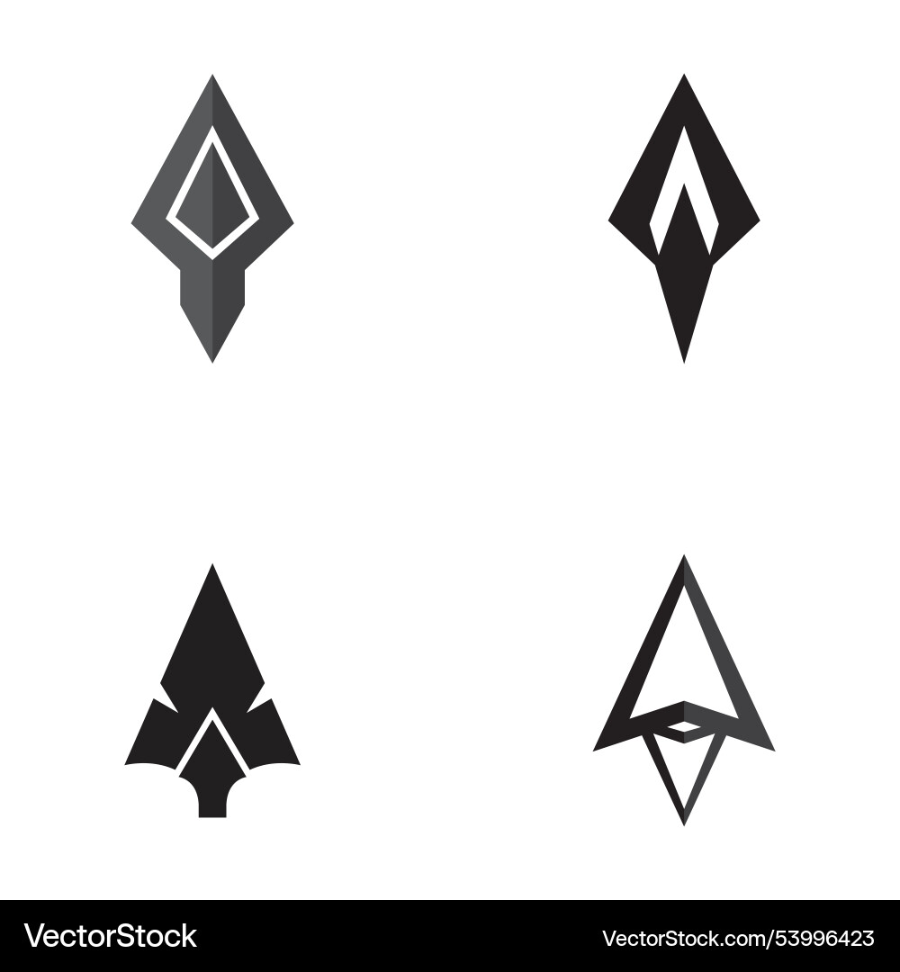 Symbol der Spear-Symbole Lizenzfreies Vektorbild