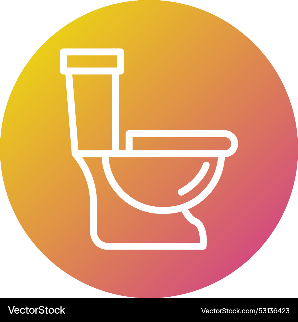 Toilet icon design Royalty Free Vector Image - VectorStock