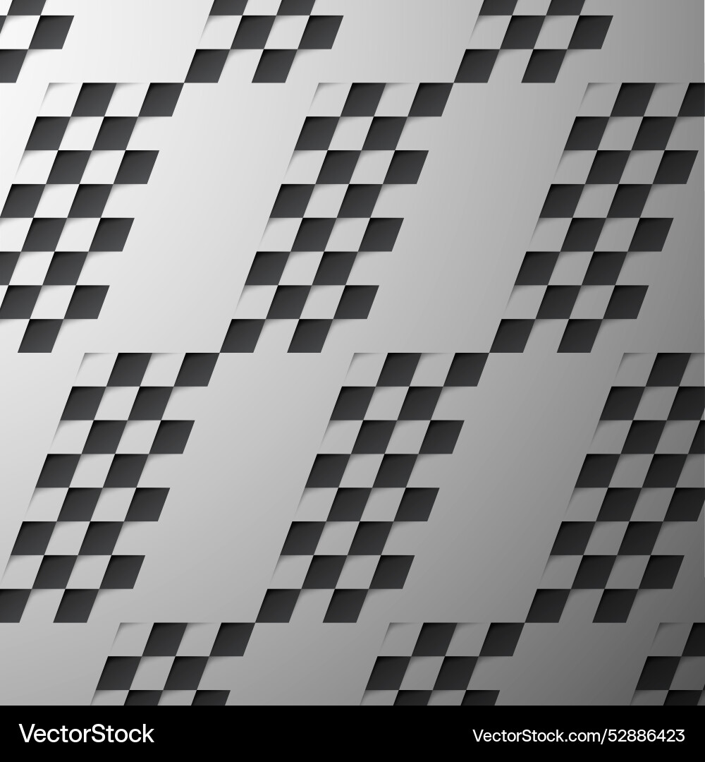 White checkered gradient wallpaper Royalty Free Vector Image