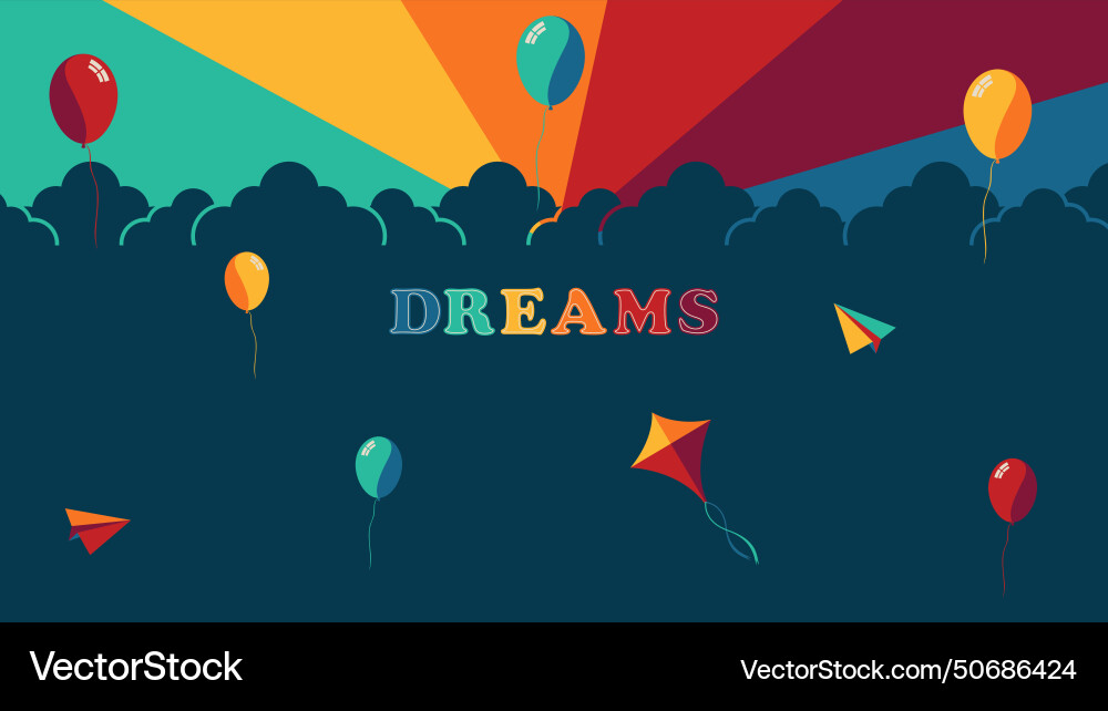 Beautiful colorful design for children Royalty Free Vector