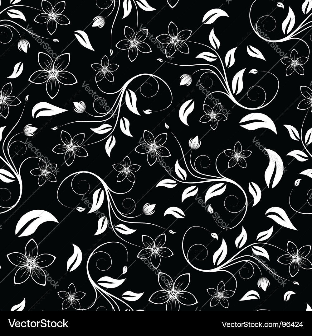 Floral background Royalty Free Vector Image - VectorStock