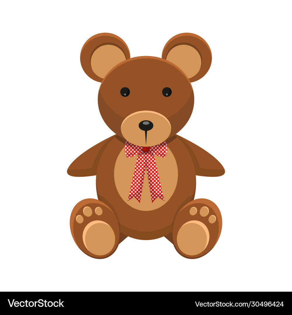 Teddy bear Royalty Free Vector Image - VectorStock