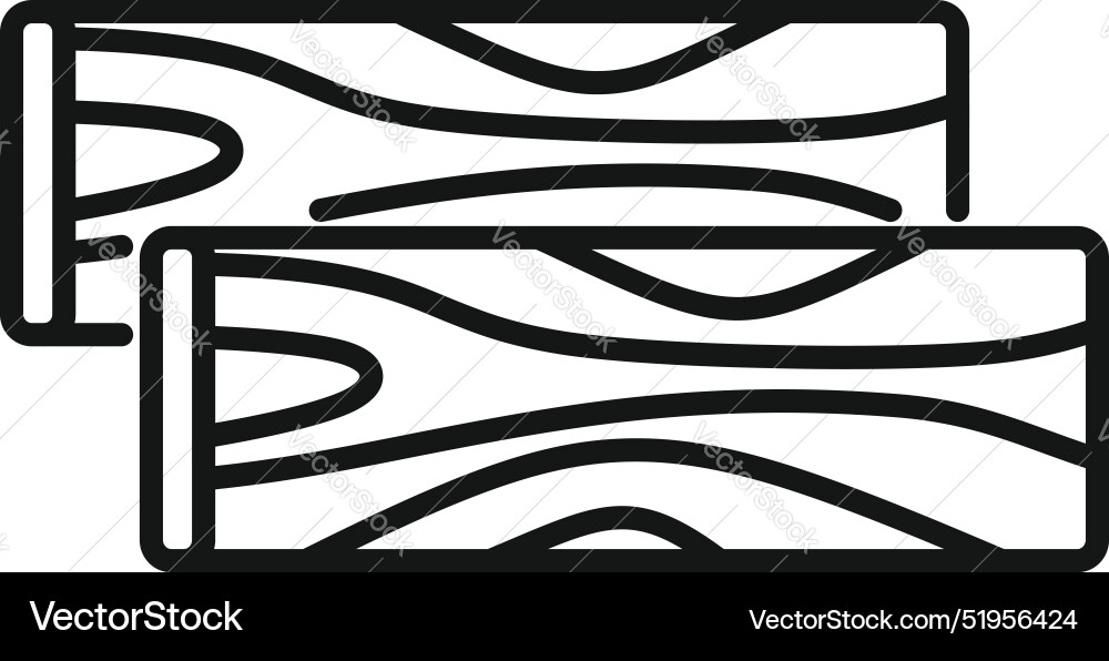 Wood material showing natural texture Royalty Free Vector