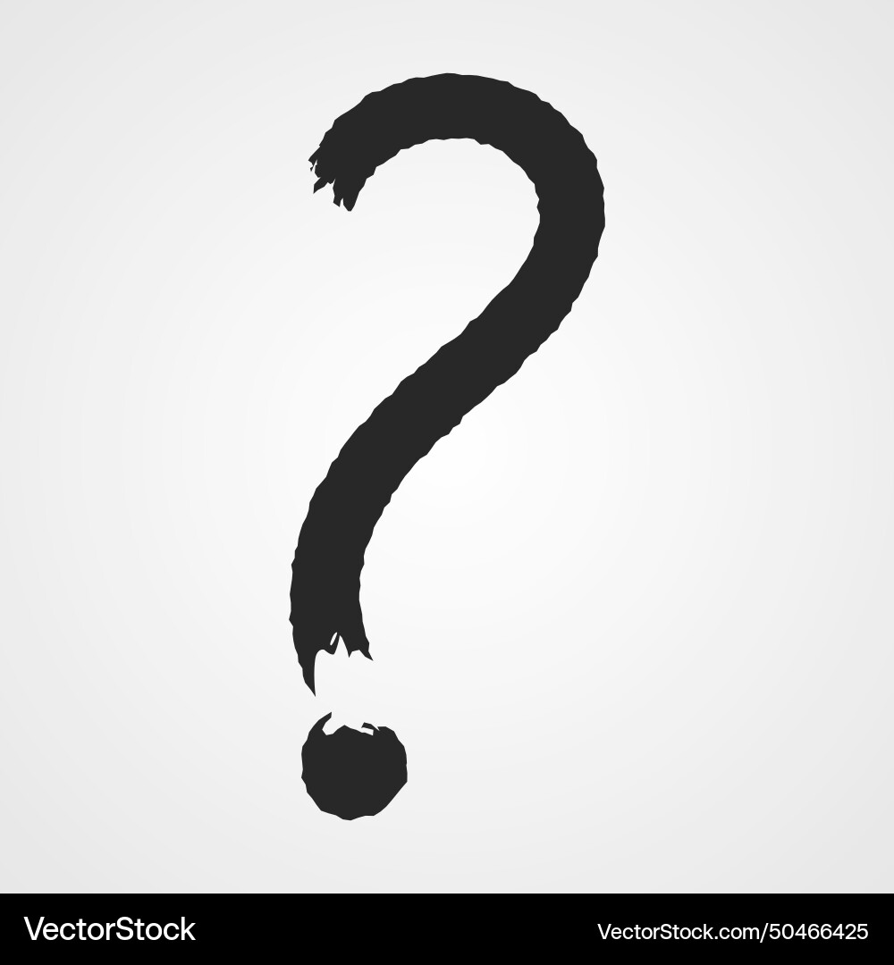 Question mark Royalty Free Vector Image - VectorStock