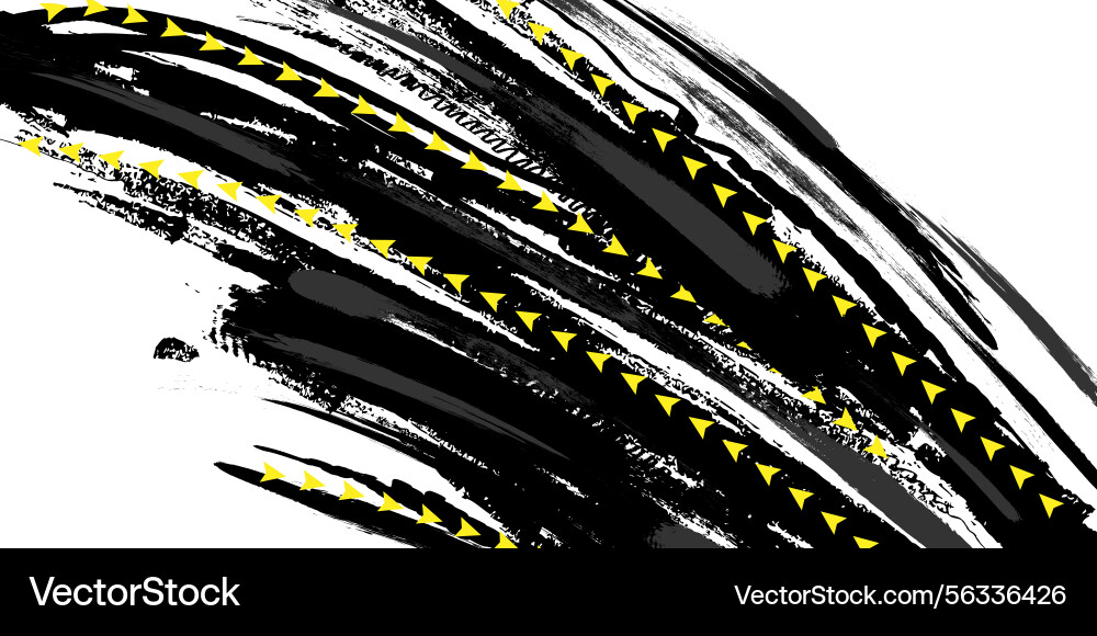 Grunge Arrow Background Royalty Free Vector Image