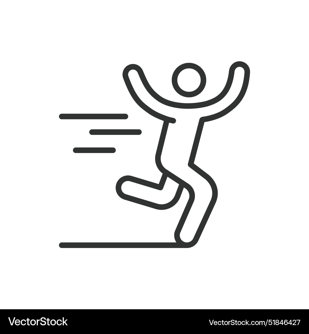 Freedom in line design freedom liberation Vector Image