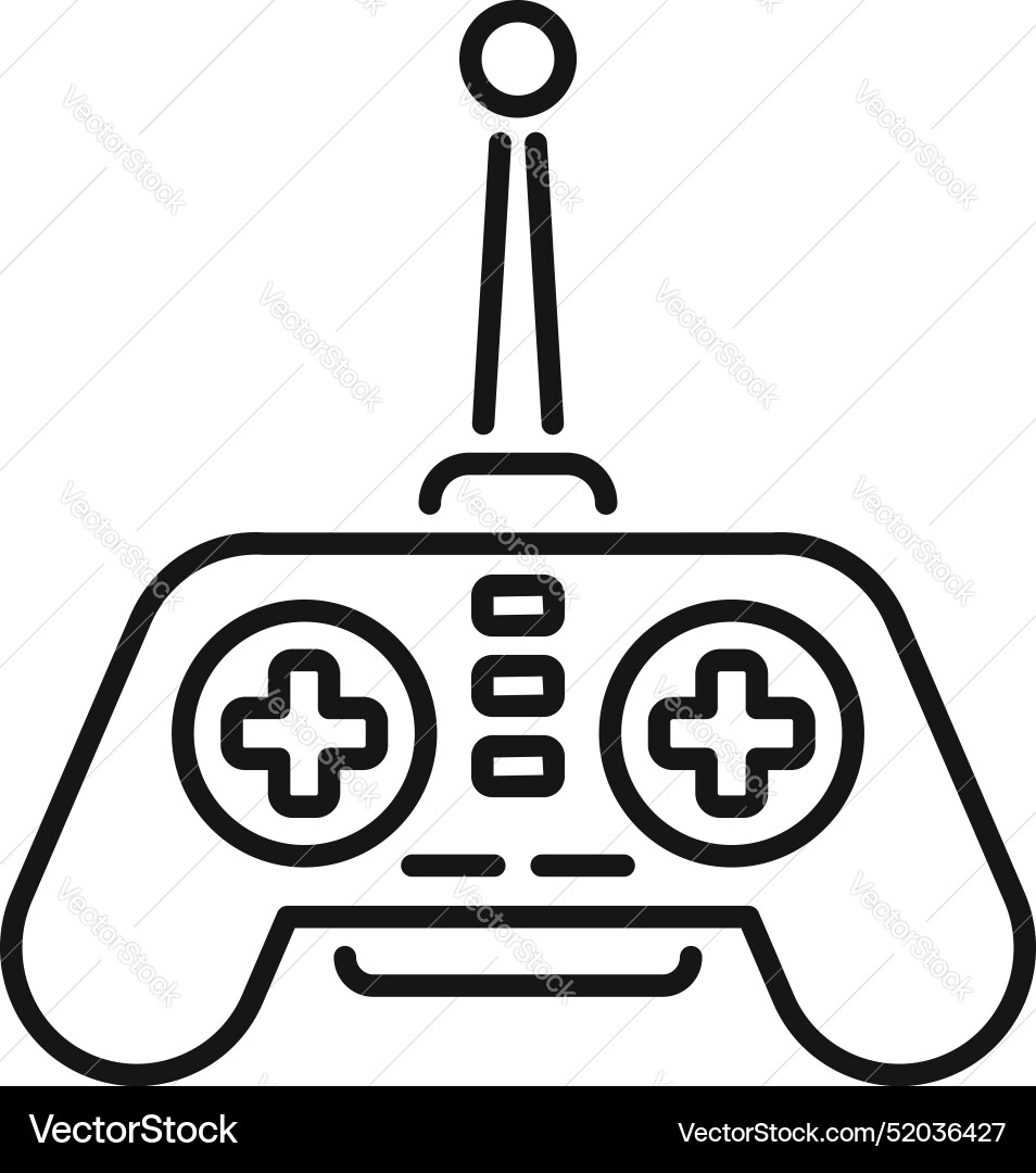 Remote control with antenna for toys and gadgets Vector Image
