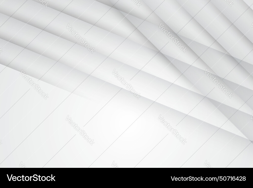 Abstract gradient white monochrome background Vector Image