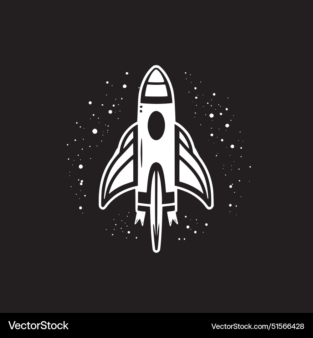 Space - high quality logo - ideal for t-shirt Vector Image