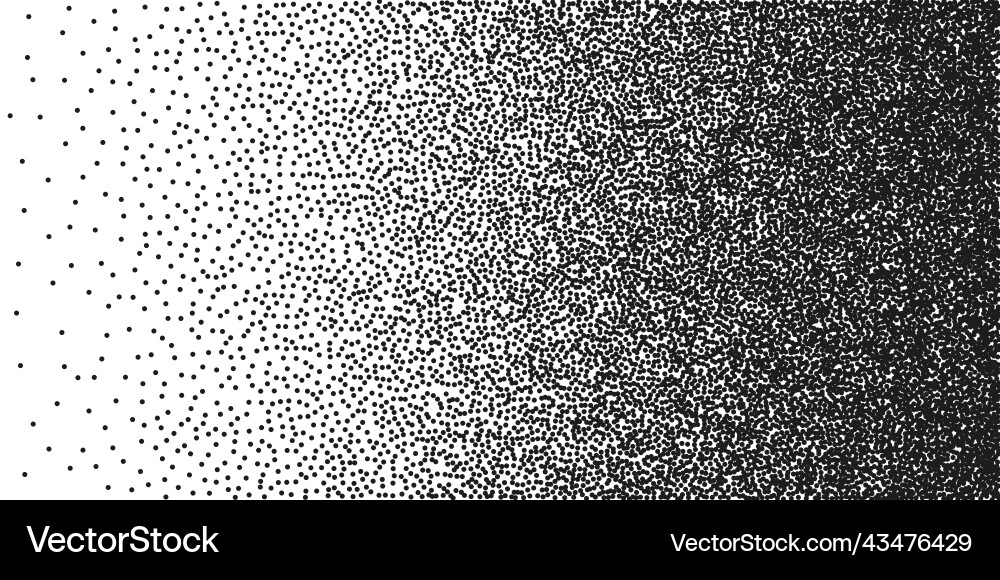 Dotted Geometric Stipple Background Royalty Free Vector