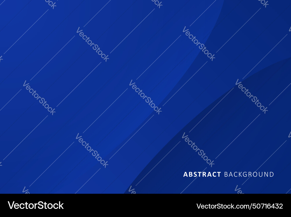 Modern blue gradient abstract background Vector Image