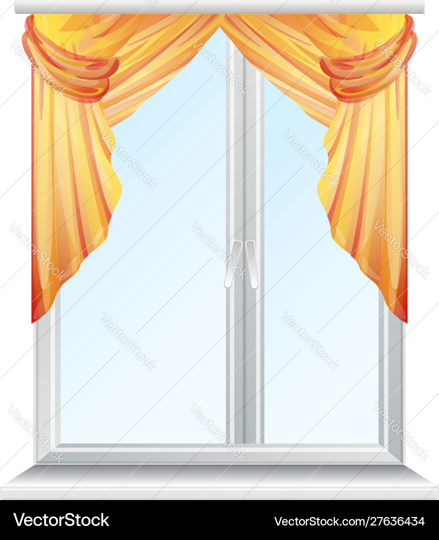 Window blind icon cartoon style Royalty Free Vector Image