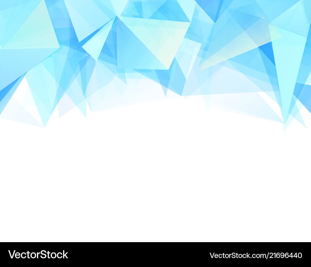 Abstract Light Blue Triangle Background Royalty Free Vector