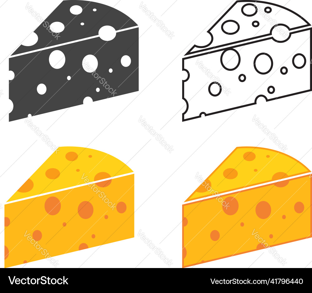Cheese Royalty Free Vector Image - VectorStock