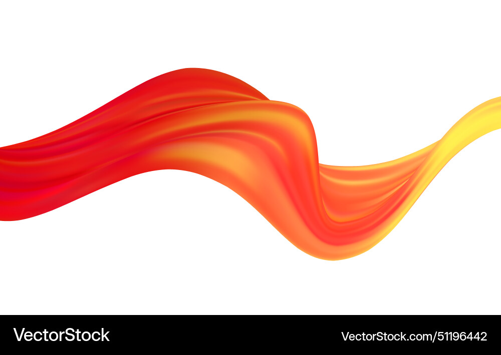 3d wave liquid shape color background Royalty Free Vector