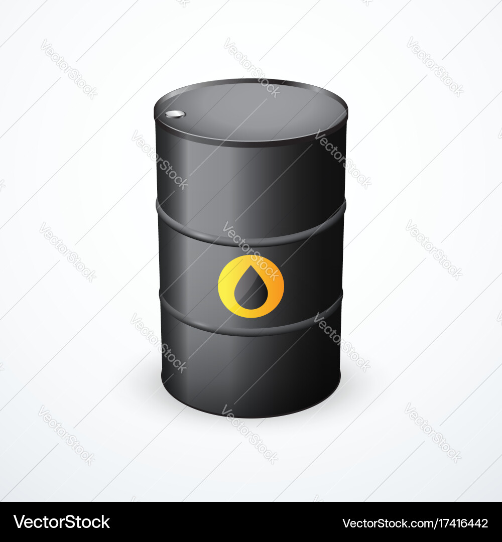 Barrel of oil Royalty Free Vector Image - VectorStock