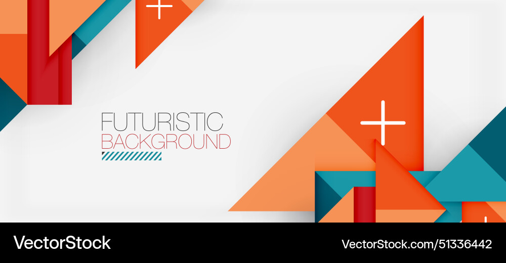 Triangle background for Royalty Free Vector Image