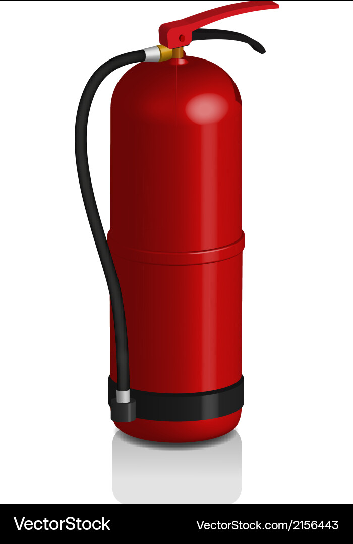 Fire extinguisher Royalty Free Vector Image - VectorStock
