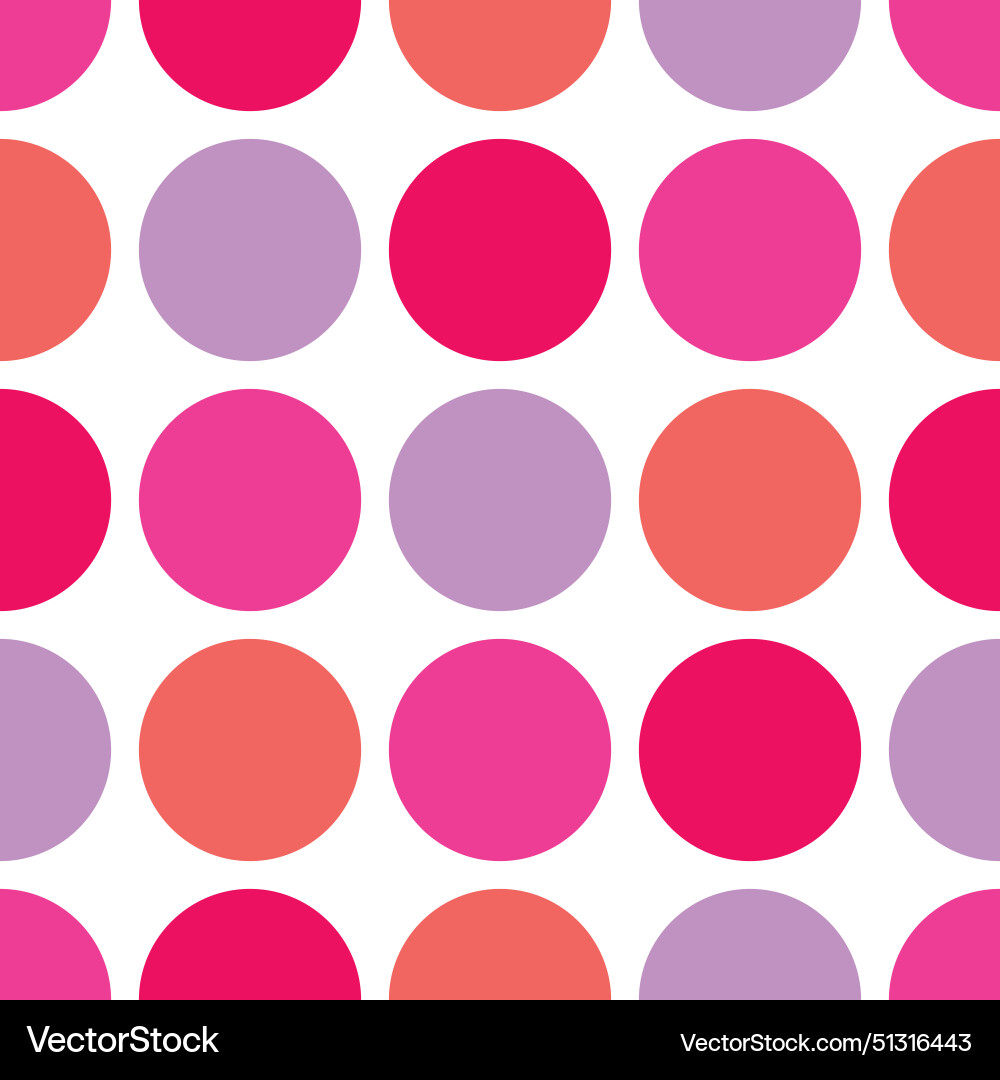 Seamless pattern or texture with colorful pink red