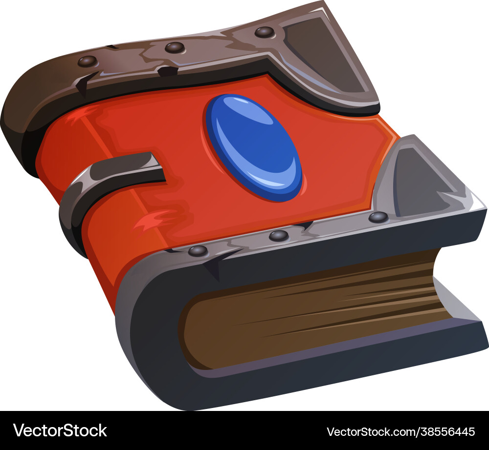 Cartoon magic book Royalty Free Vector Image - VectorStock