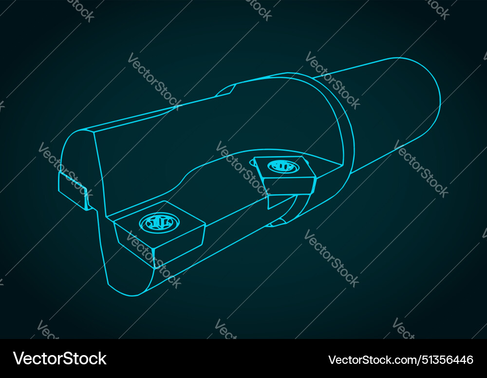 Tool for machining aluminum parts Royalty Free Vector Image