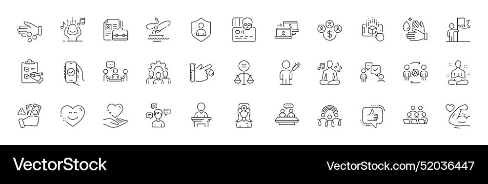 Consulting business strong arm and ethics line Vector Image