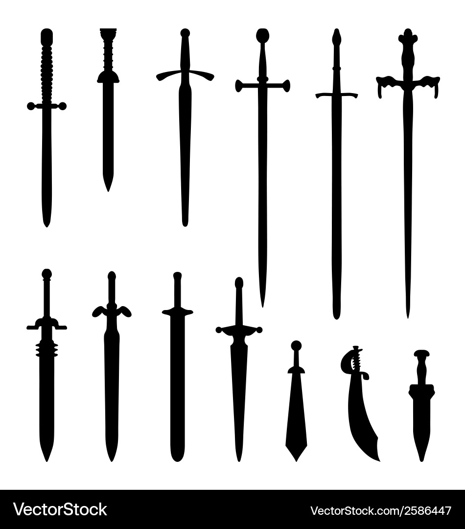 Swords Royalty Free Vector Image - VectorStock