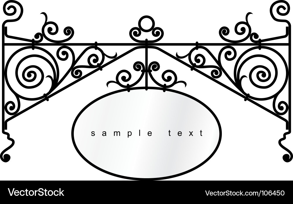 Border frame Royalty Free Vector Image - VectorStock