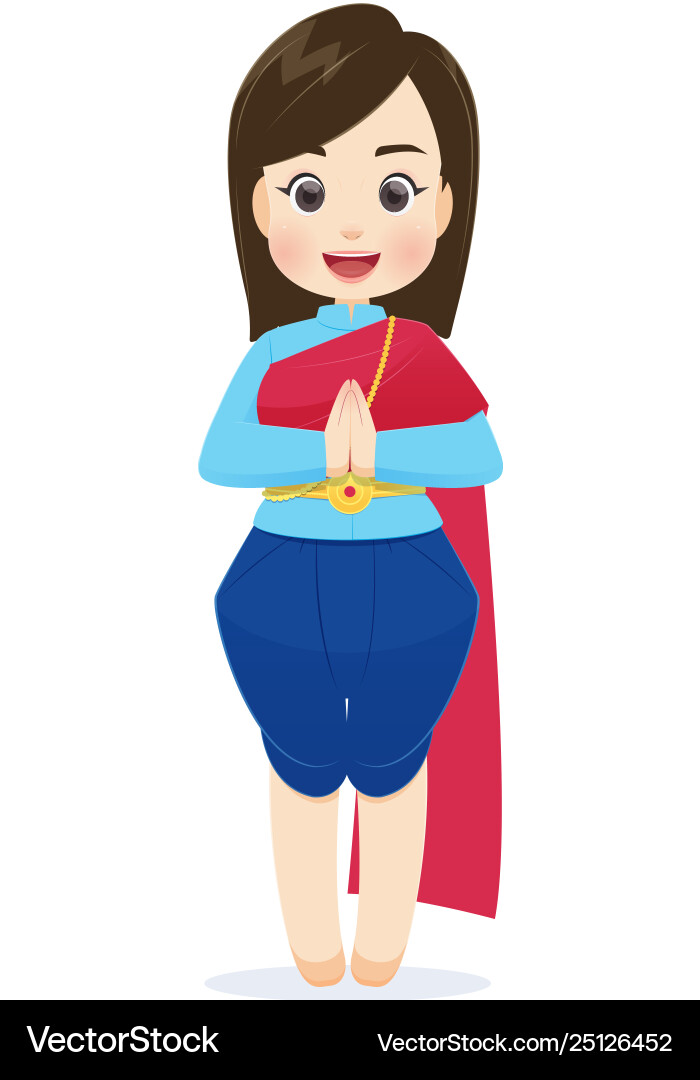 Sawadee Royalty Free Vector Image - VectorStock