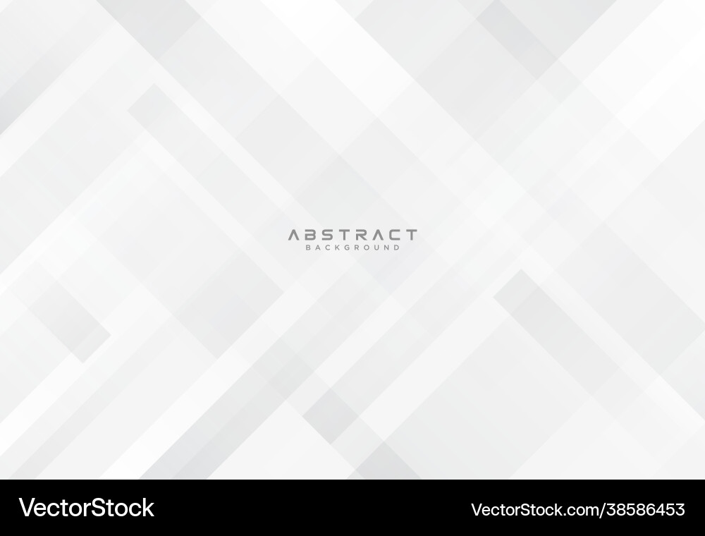 Abstract white square shape background modern Vector Image