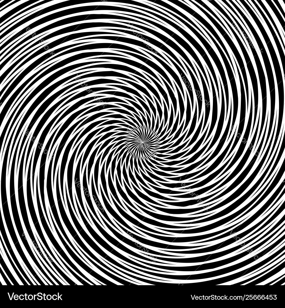 Circular vortex movement Royalty Free Vector Image