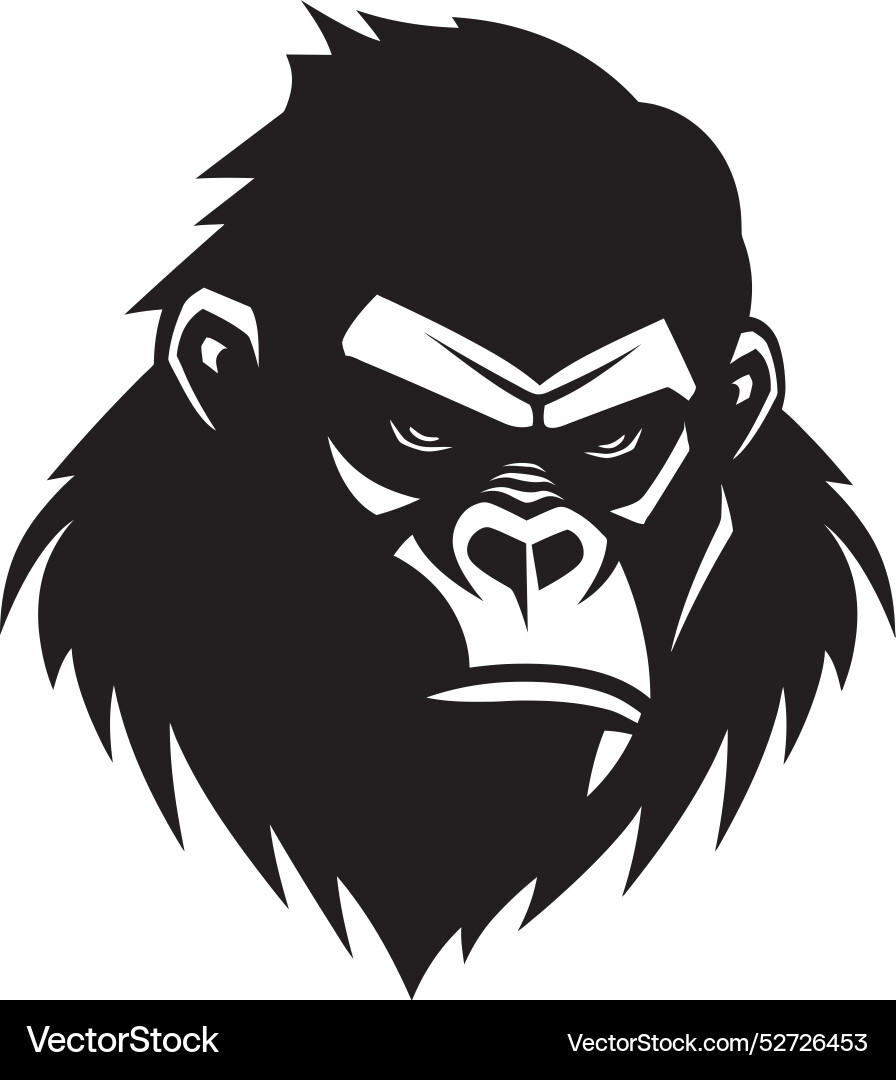 Gorilla intelligence understanding our primate Vector Image