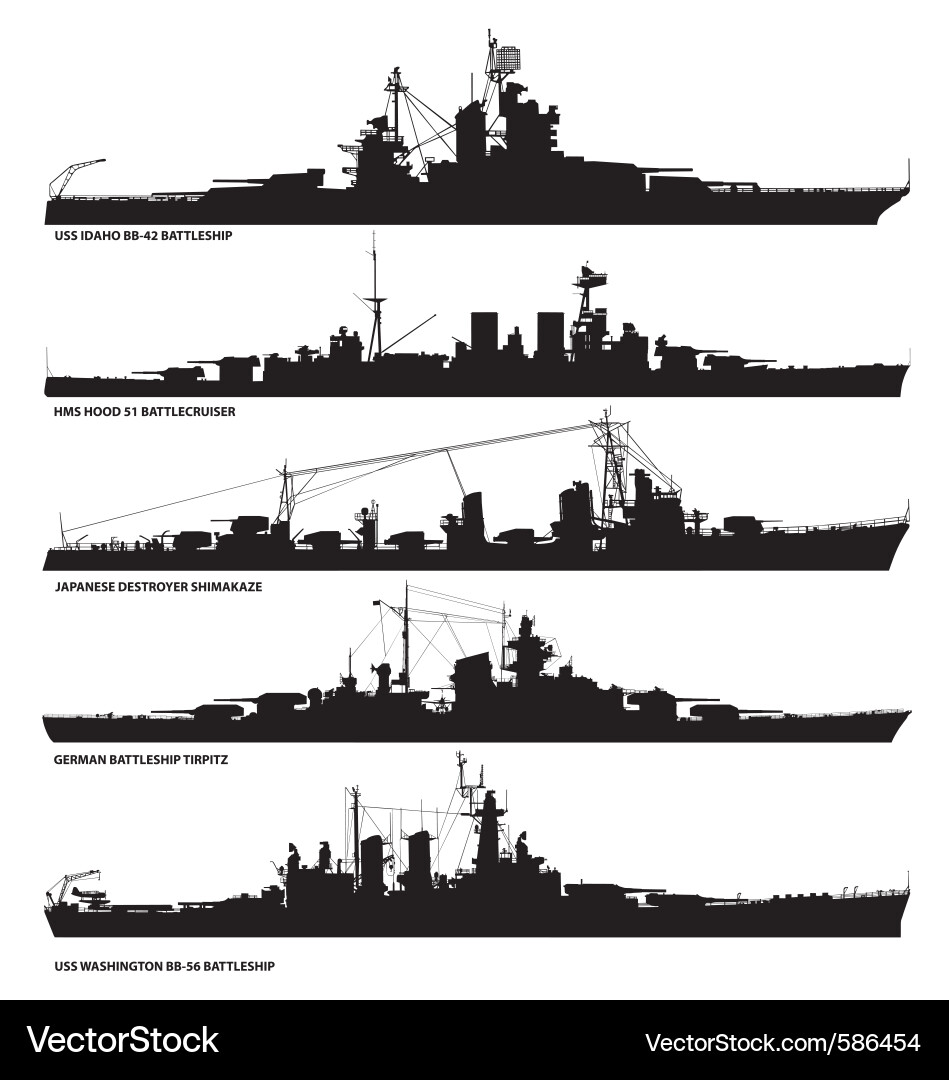 Battleship Silhouette