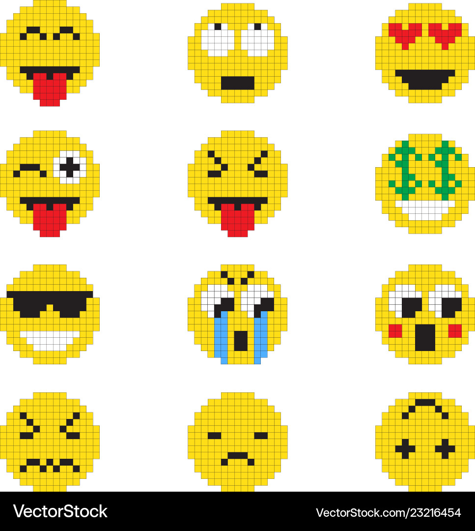 Happy Emogi Vector Images (over 130)